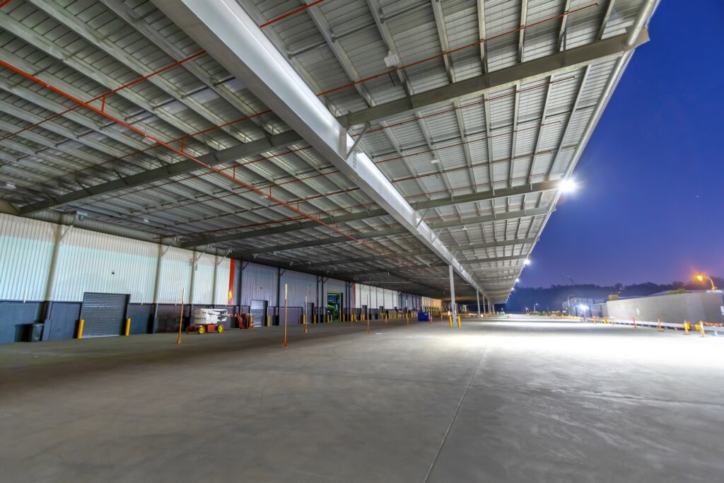 Australia Post Mail Sorting Facility - Redbank - Spaceframe Design ...
