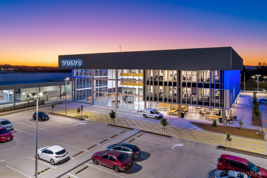 Volvo Trucks And Buses Facility - Spaceframe Design + Construct Solutions