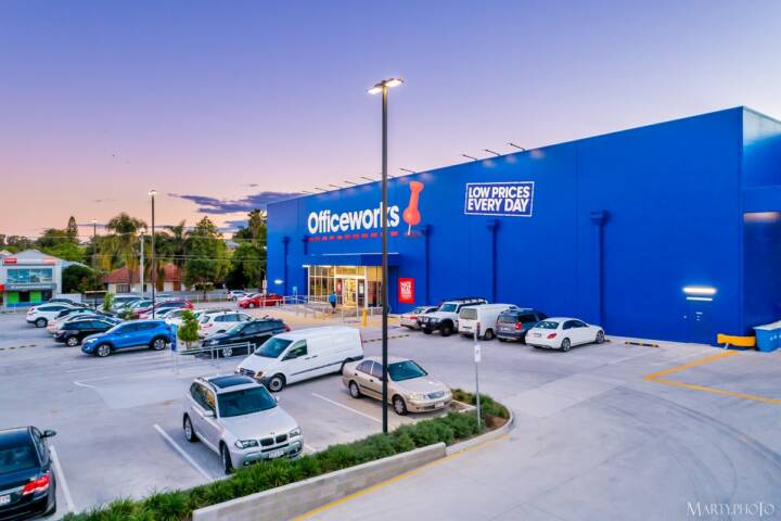 Officeworks Windsor - Spaceframe Design + Construct Solutions