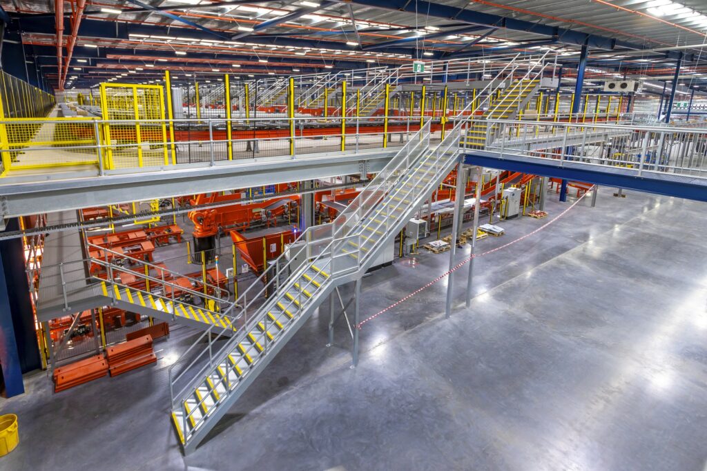 Australia Post Mail Sorting Facility - Redbank - Spaceframe Design ...